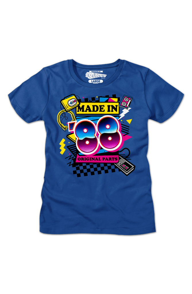 Womens Original Parts Made In '88 Shirt