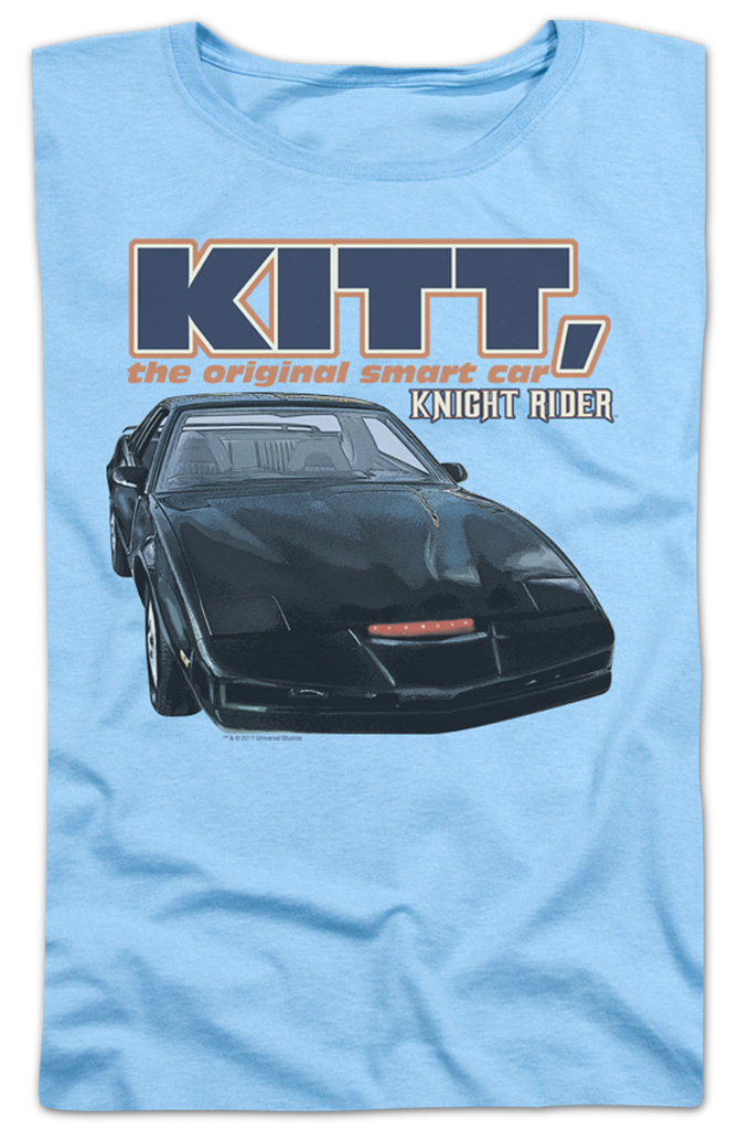 Womens Original Smart Car Knight Rider Shirt