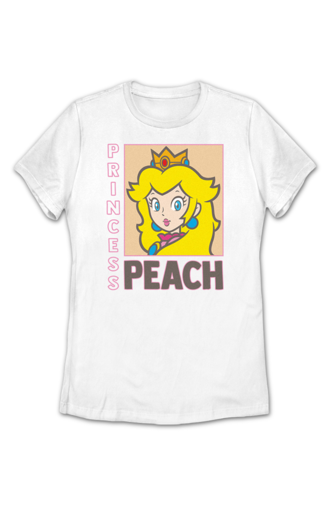 Womens Princess Peach Super Mario Bros. Shirt