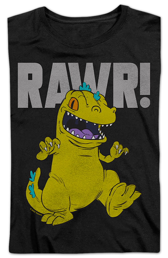 Womens Rawr Reptar Rugrats Shirt