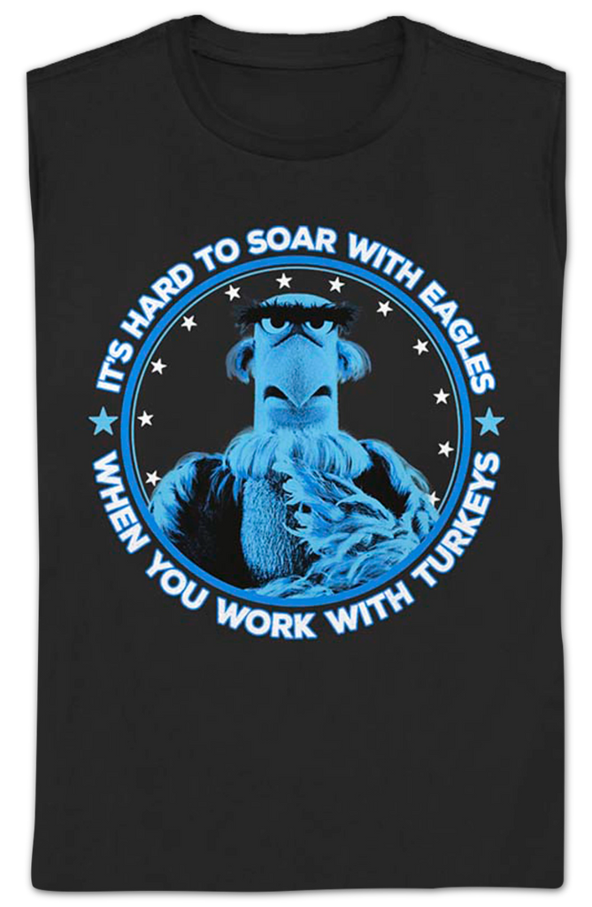 Womens Sam Eagle Muppets Shirt
