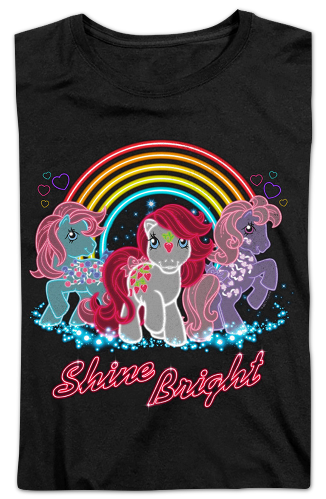 Womens Shine Bright My Little Pony Shirt