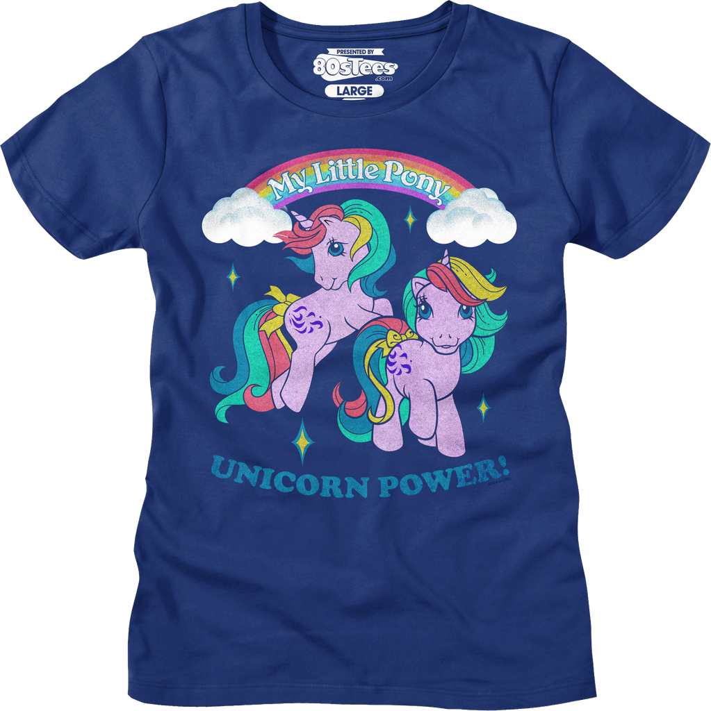 Womens Unicorn Power My Little Pony Shirt