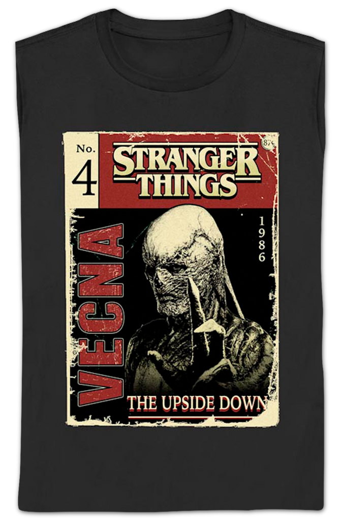 Womens Vecna Comic Book Cover Stranger Things Shirt