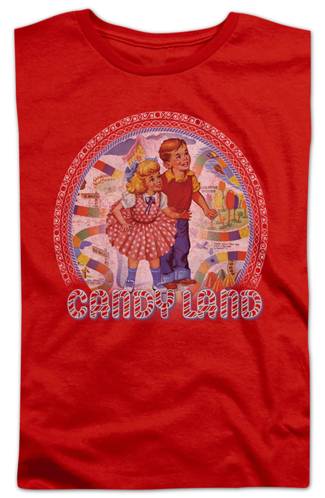 Womens Vintage Candy Land Shirt