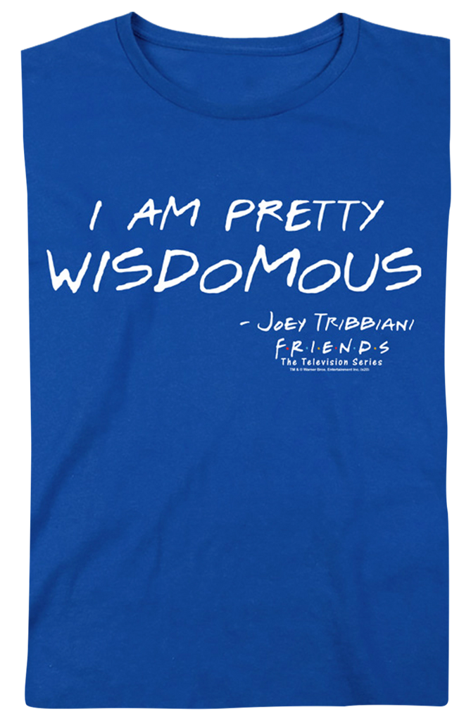Womens Wisdomous Friends Shirt