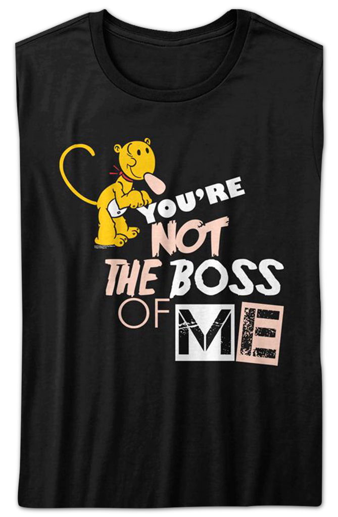 Womens You're Not The Boss Of Me Popeye Shirt