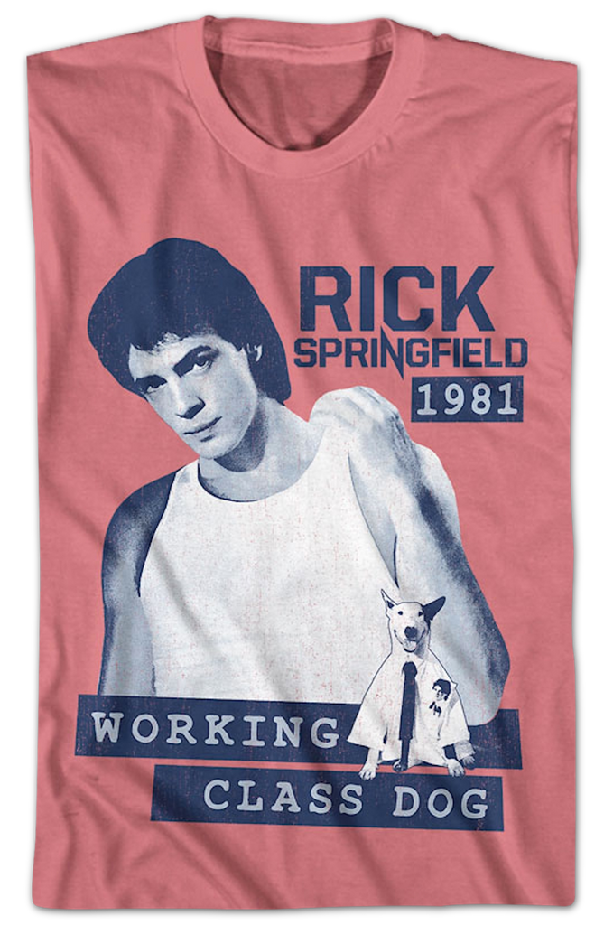 Working Class Dog Rick Springfield T-Shirt