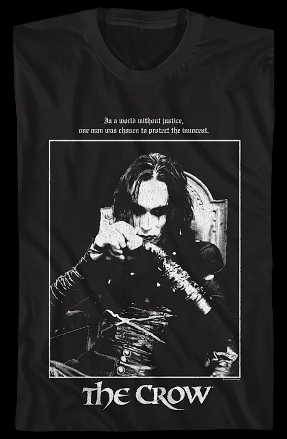 World Without Justice The Crow T-Shirt