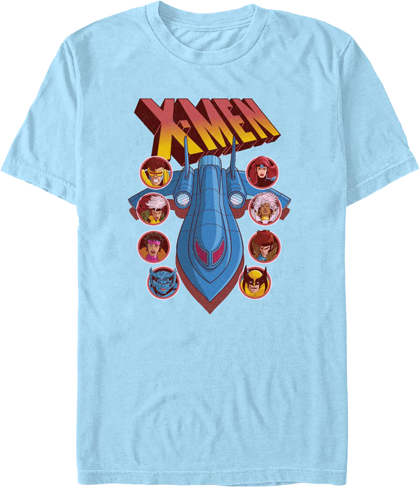 X-Men Blackbird Marvel Comics T-Shirt