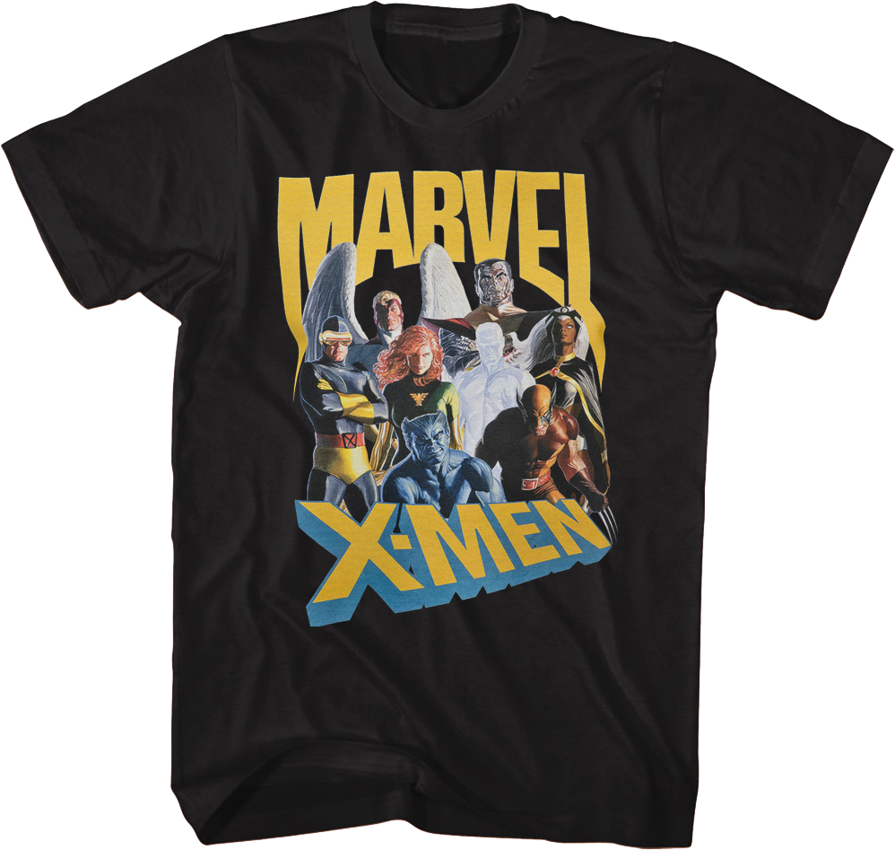 X-Men Group Photo Marvel Comics T-Shirt