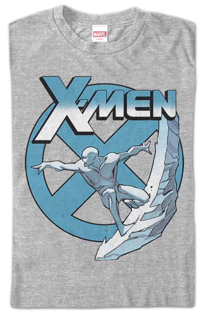 X-Men Iceman Marvel Comics T-Shirt