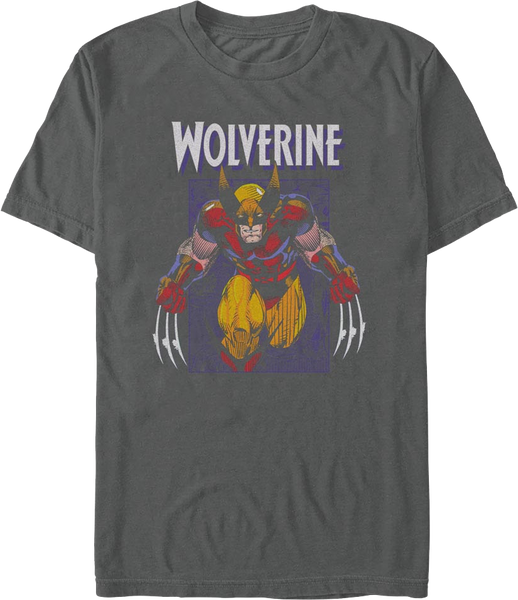 X-Men Wolverine Hero Stance Marvel Comics T-Shirt