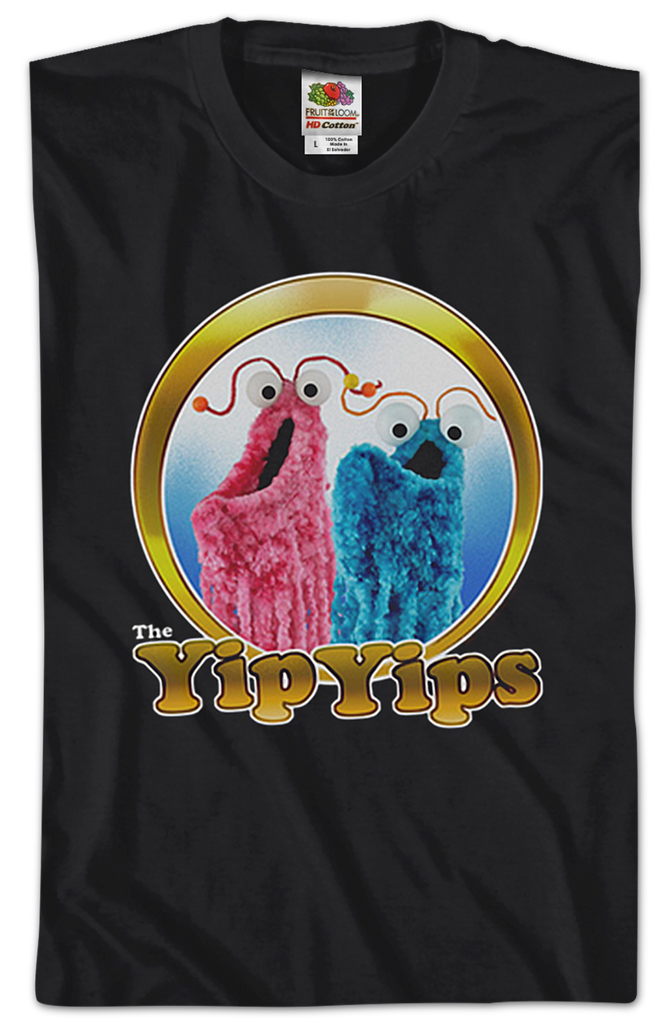 Yip Yips Sesame Street T-Shirt: Sesame Street Mens T-Shirt