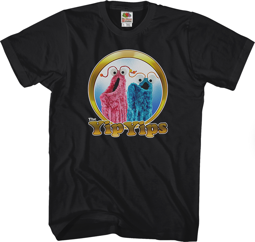 Yip Yips Sesame Street T-Shirt: Sesame Street Mens T-Shirt