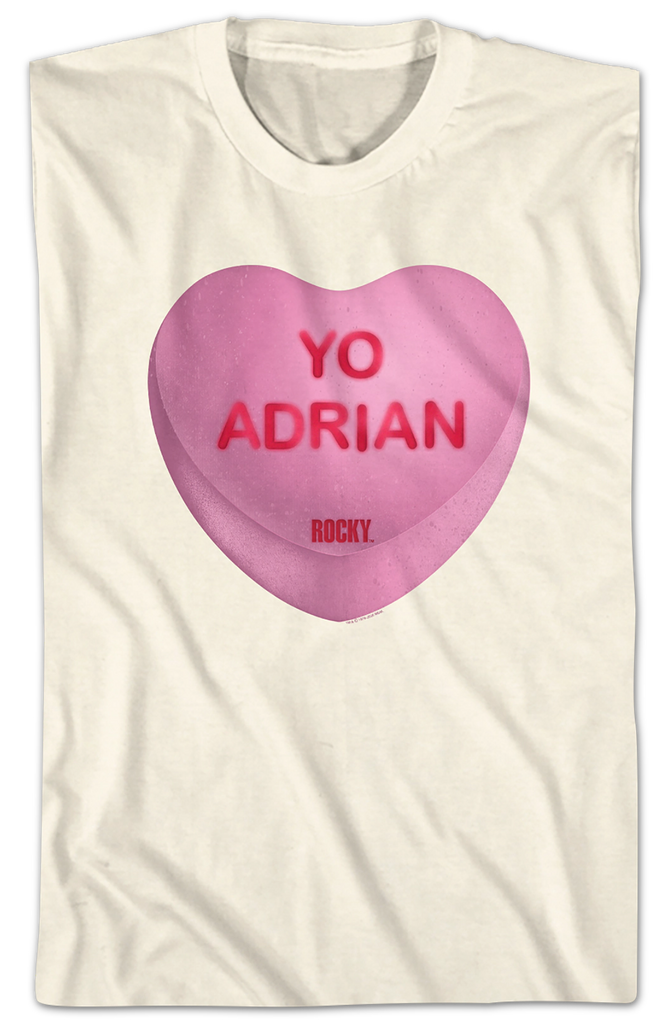 Yo Adrian Candy Heart Rocky T-Shirt
