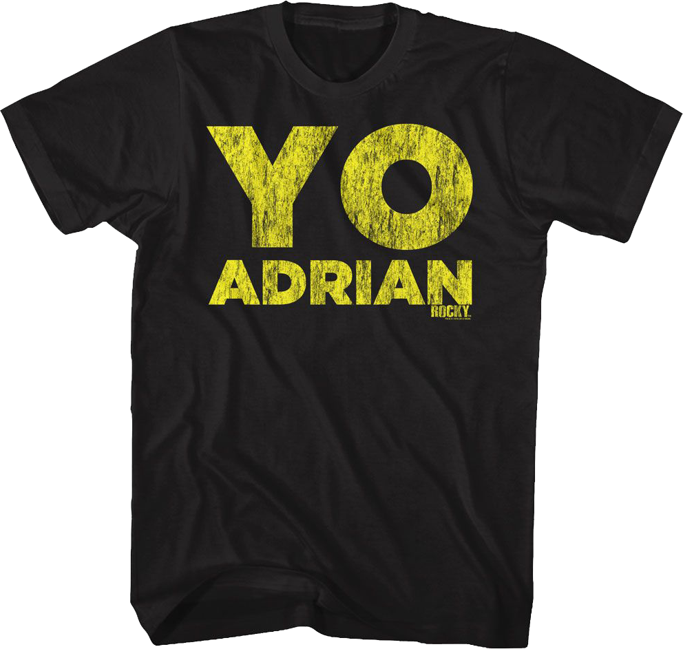 Vintage Yo Adrian Rocky T-Shirt