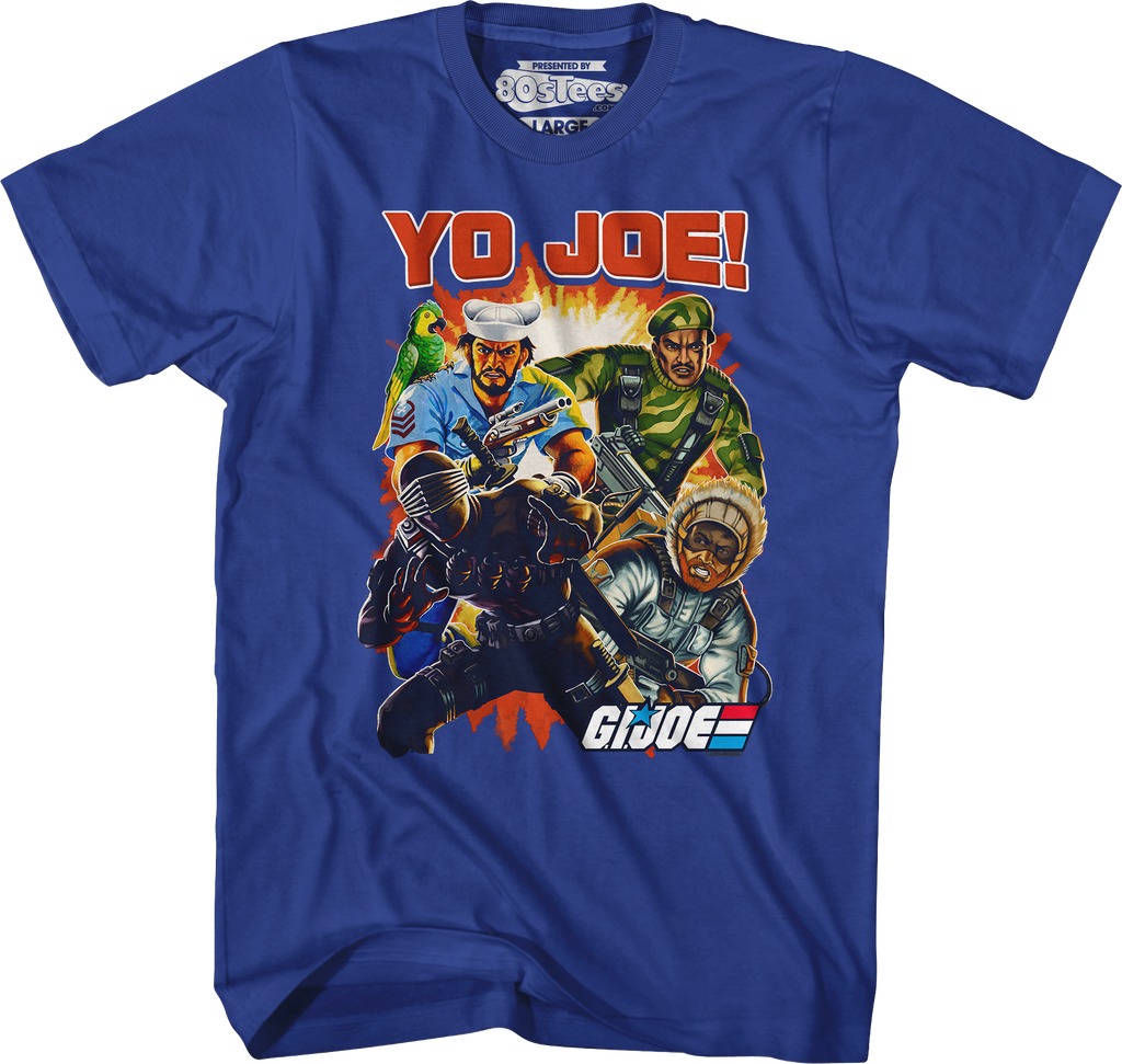 Yo Joe Collage GI Joe T-Shirt