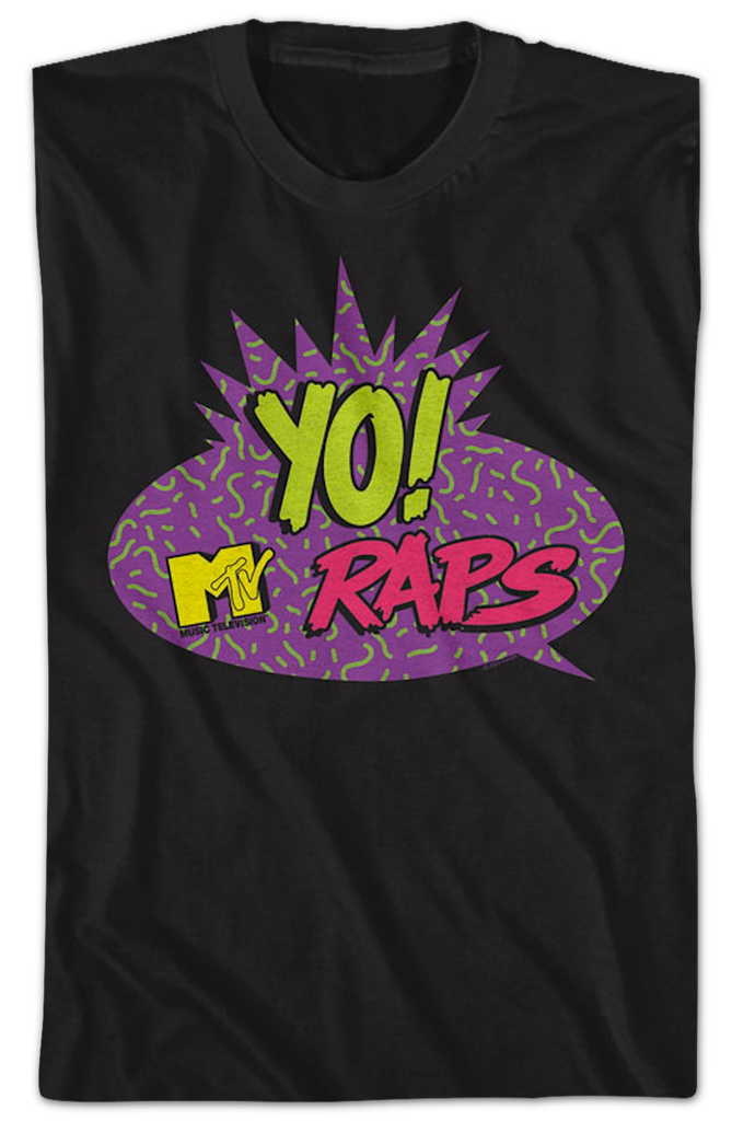 Yo MTV Raps Classic Logo MTV Shirt