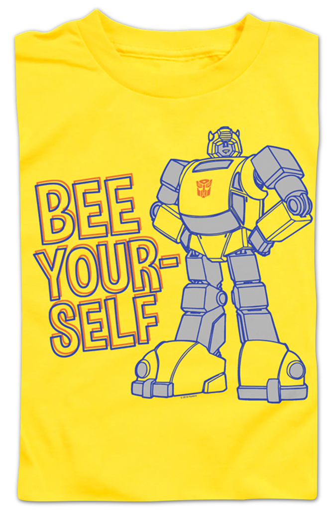 Youth Bee Yourself Bumblebee Transformers Shirt