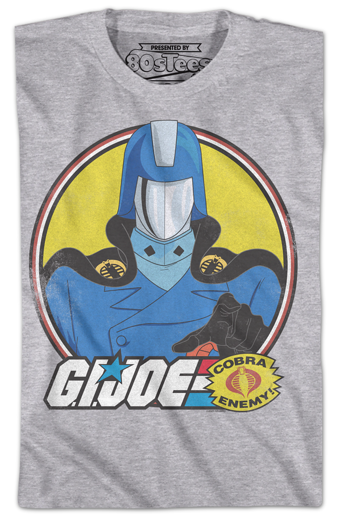 Youth Cartoon Cobra Commander GI Joe Shirt