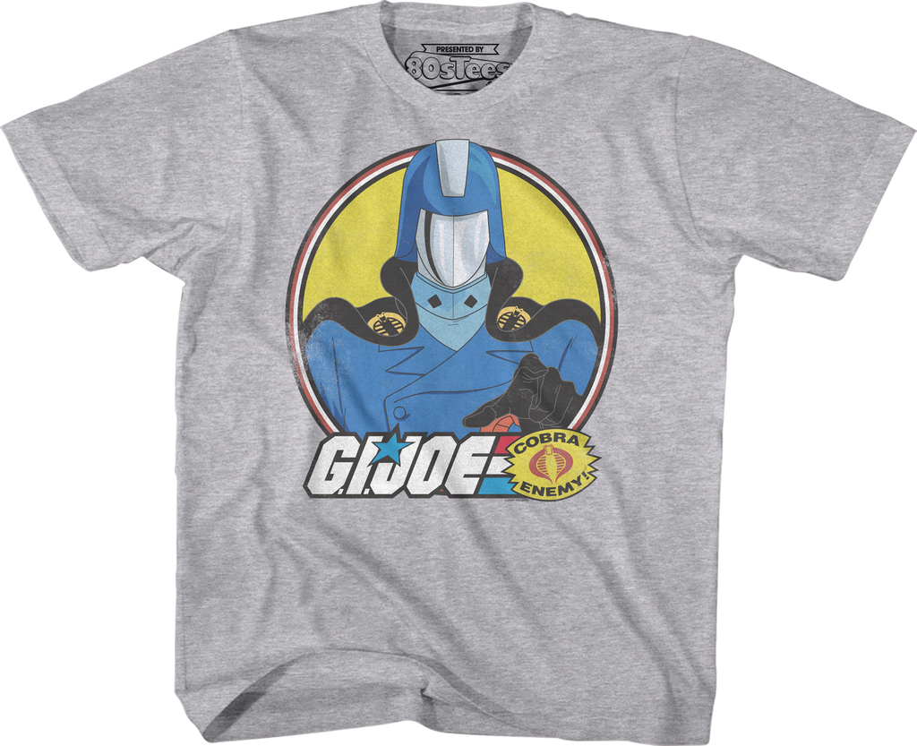 Youth Cartoon Cobra Commander GI Joe Shirt