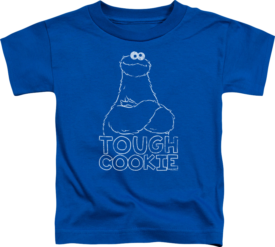 Youth Cookie Monster Tough Cookie Sesame Street Shirt