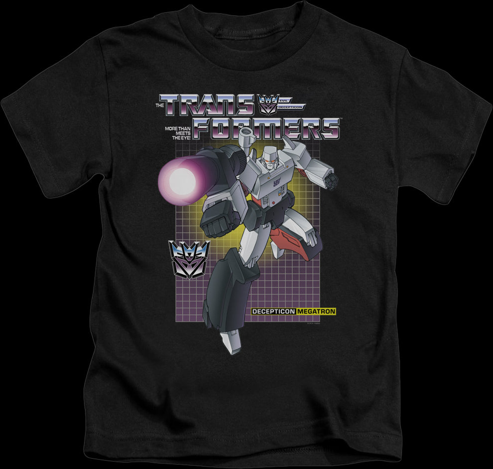 Youth Depecticon Megatron Transformers Shirt