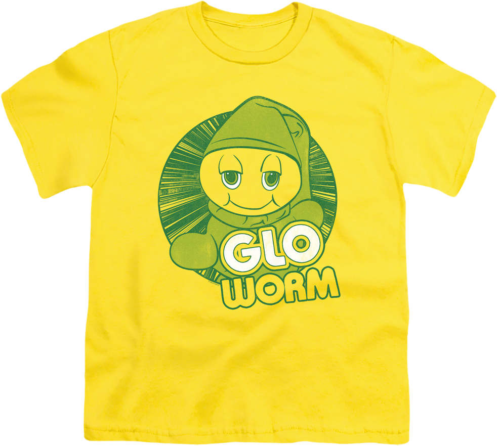 Youth Glo Worm Shirt: Glo Worm Children's T-Shirt