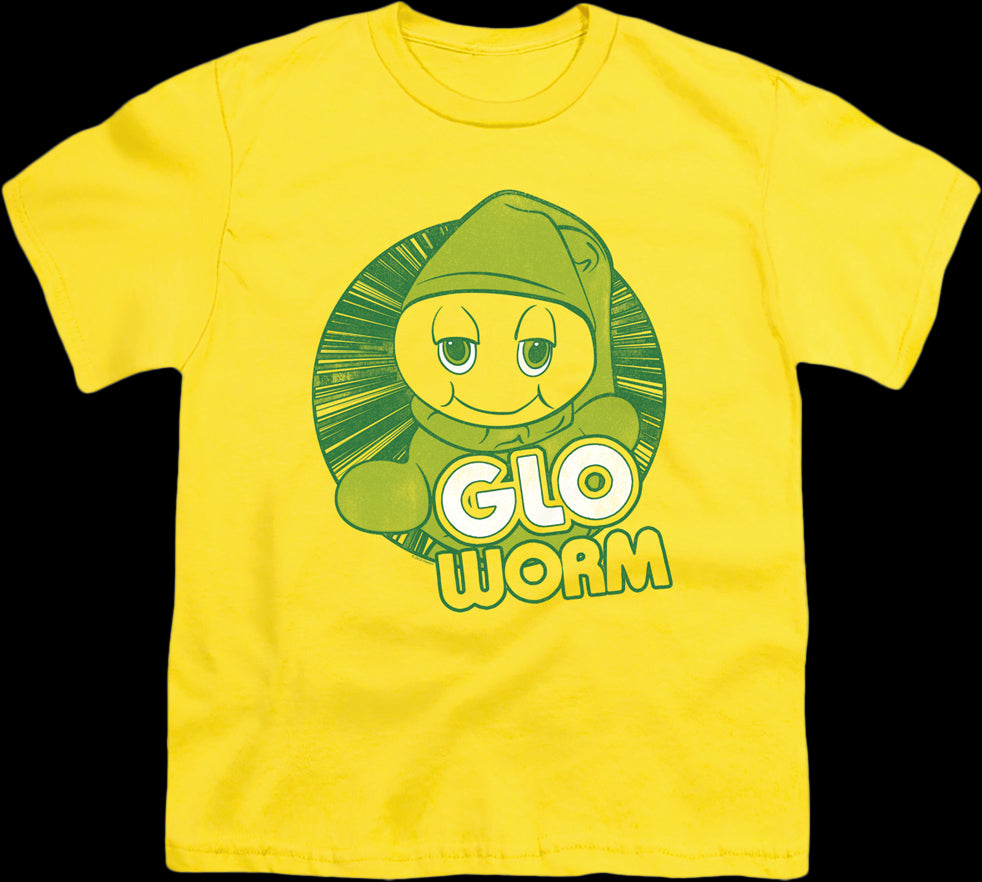 Youth Glo Worm Shirt: Glo Worm Children's T-Shirt
