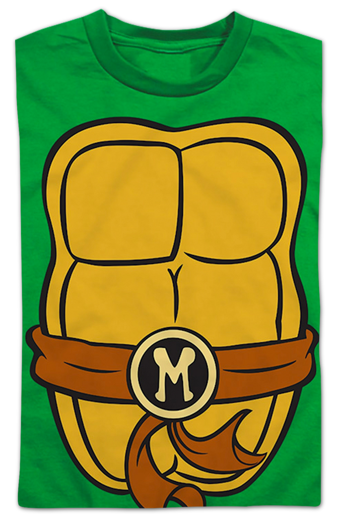 Youth Michelangelo Teenage Mutant Ninja Turtles Costume Shirt