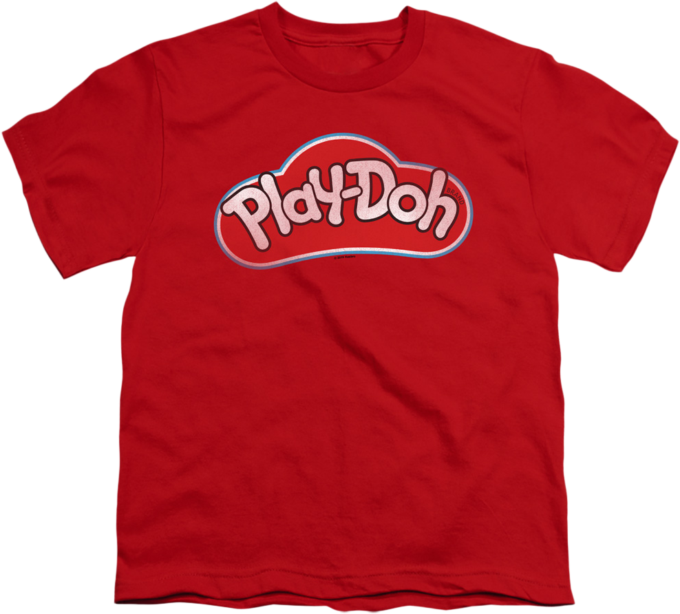 Youth Red Play-Doh Shirt Hasbro
