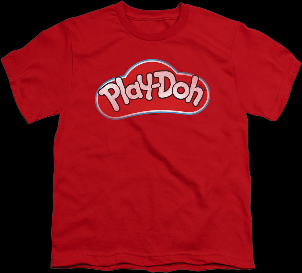 Youth Red Play-Doh Shirt Hasbro