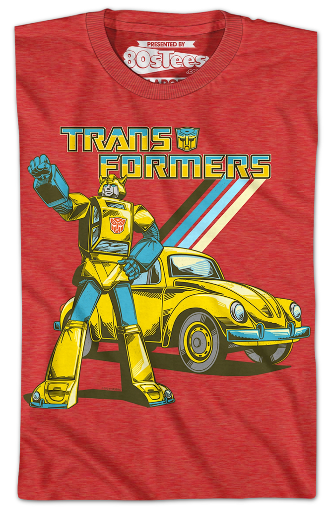 Youth Retro Bumblebee Transformers Shirt