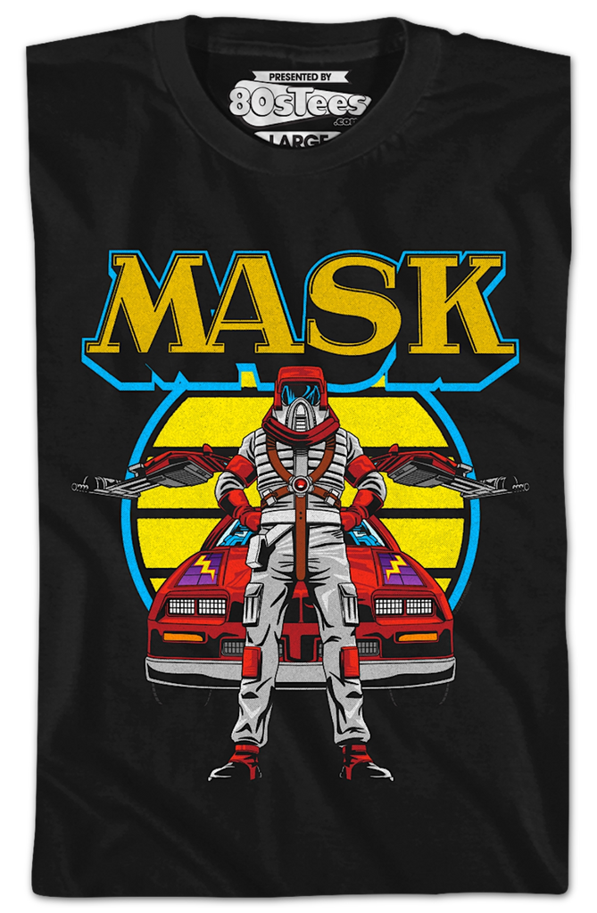 Youth Retro Matt Trakker And Thunderhawk MASK Shirt