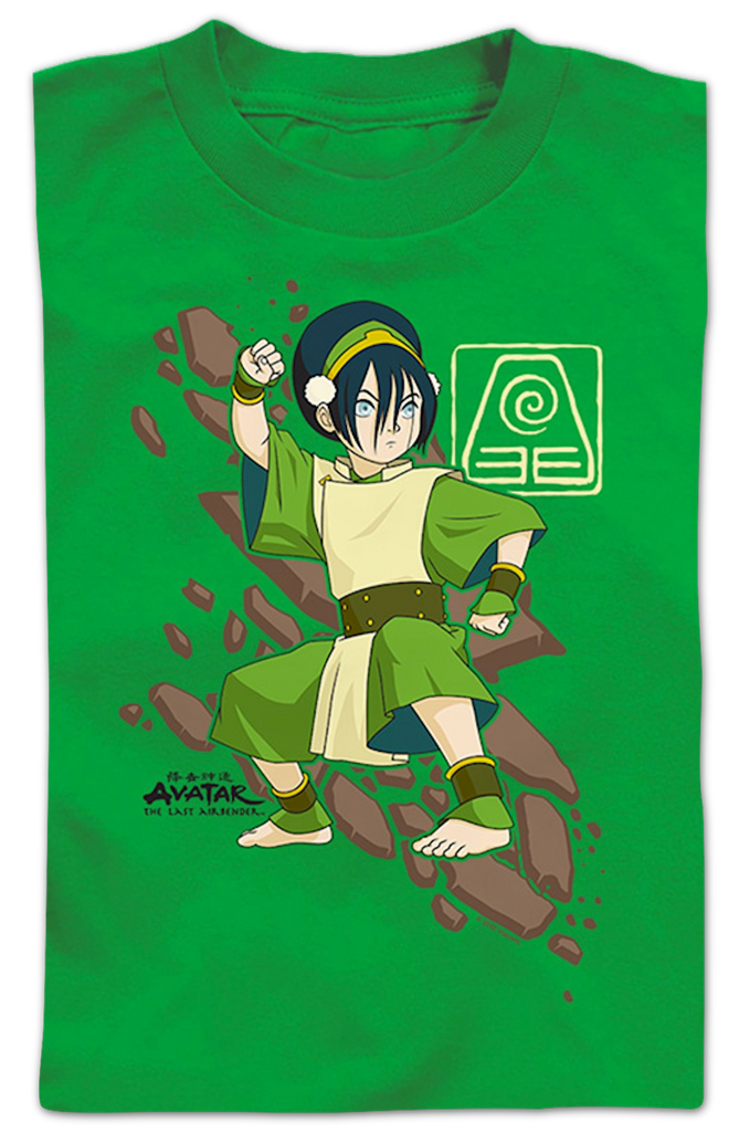 Avatar The Last Airbender Earthbender Shirt Earthbending Logo (Avatar