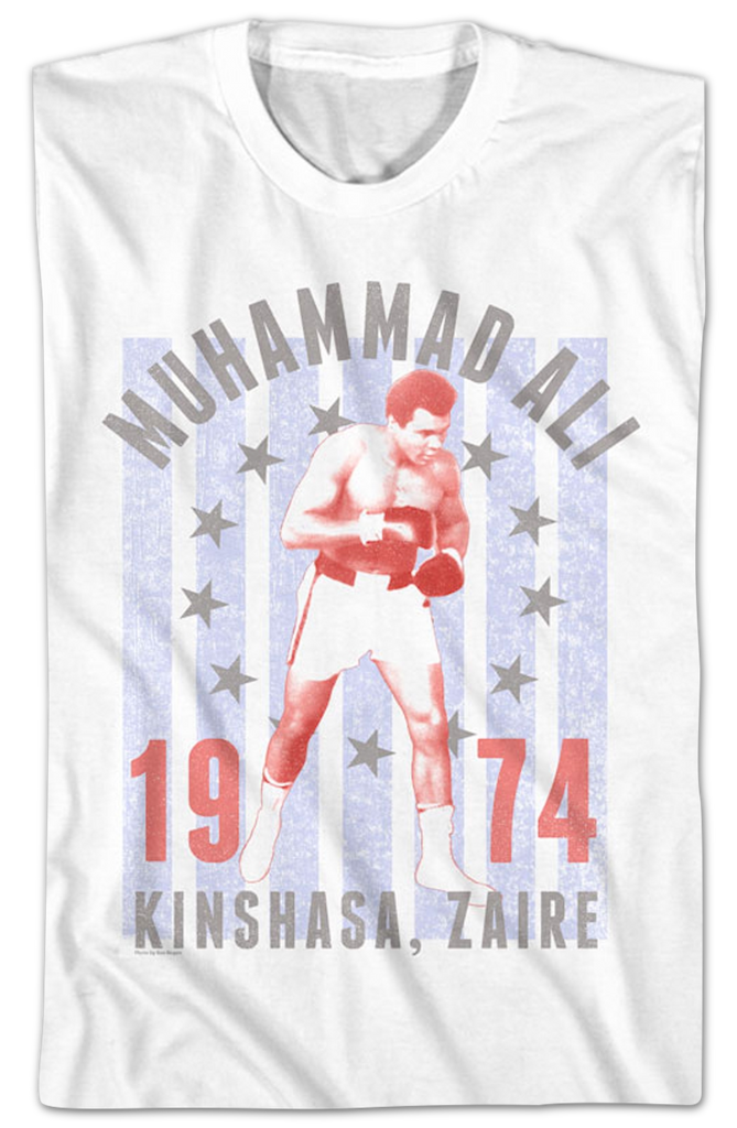 Zaire 1974 Muhammad Ali T-Shirt