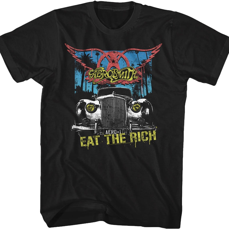Aerosmith Eat The Rich T-Shirt Men's
