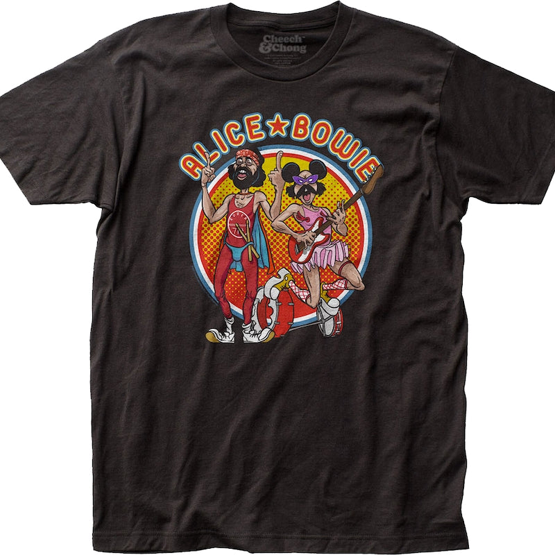 Alice Bowie Cheech and Chong T-Shirt
