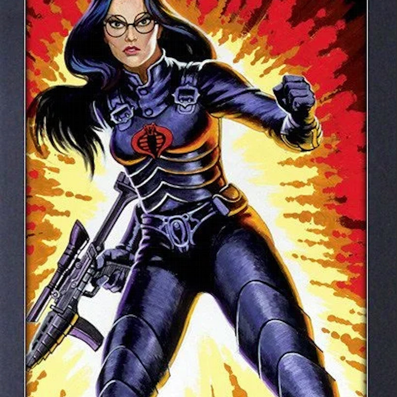 Baroness GI Joe Framed Poster