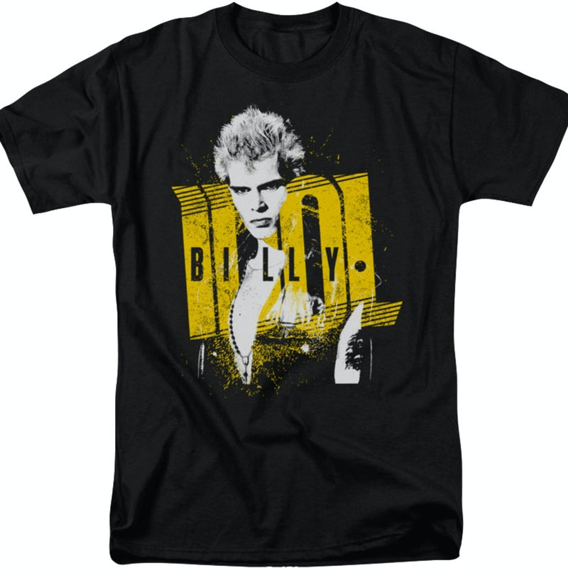 Billy Idol Reissued Photo T-Shirt: Billy Idol Mens T-Shirt