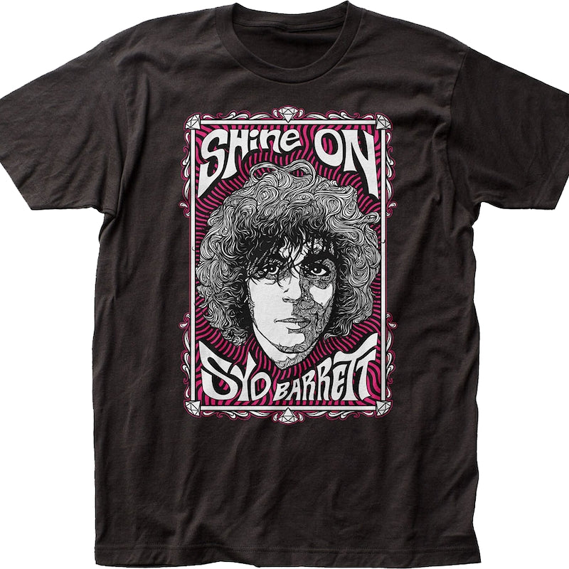 Black Shine On Syd Barrett T-Shirt