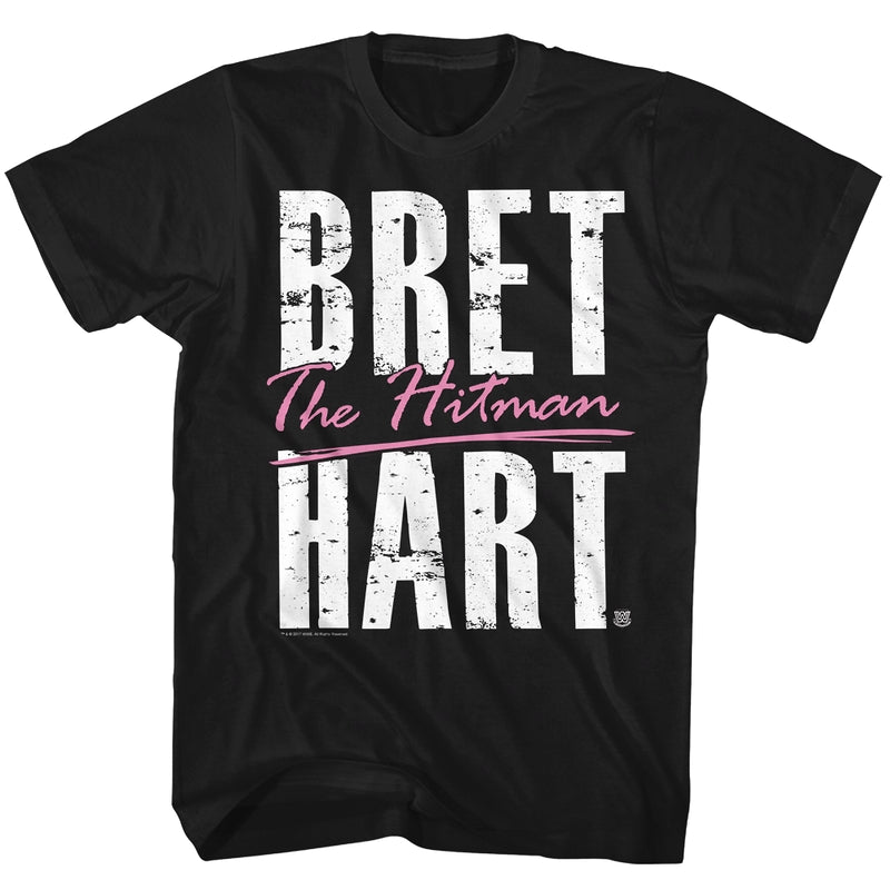 Bret The Hitman Hart Shirt: WWE Mens T-Shirt