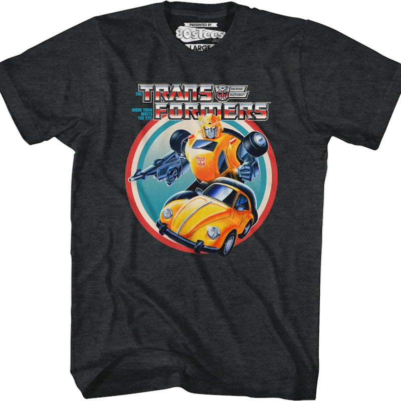 Bumblebee Vintage Circle Transformers T-Shirt