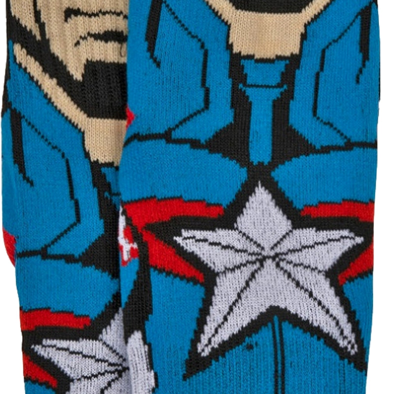 Captain America Marvel Comics Socks