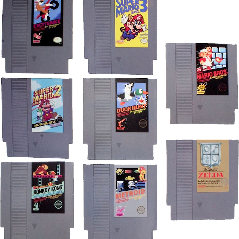 Classic Cartridges Nintendo Coasters