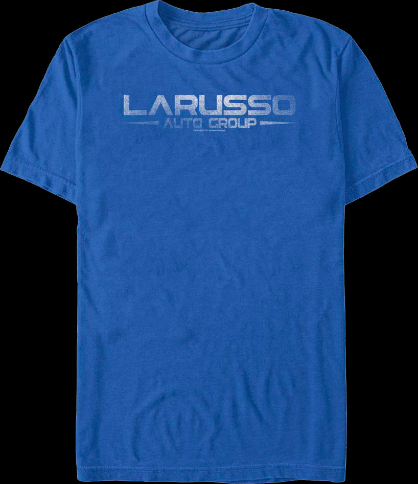 Distressed LaRusso Auto Group Logo Cobra Kai T-Shirt