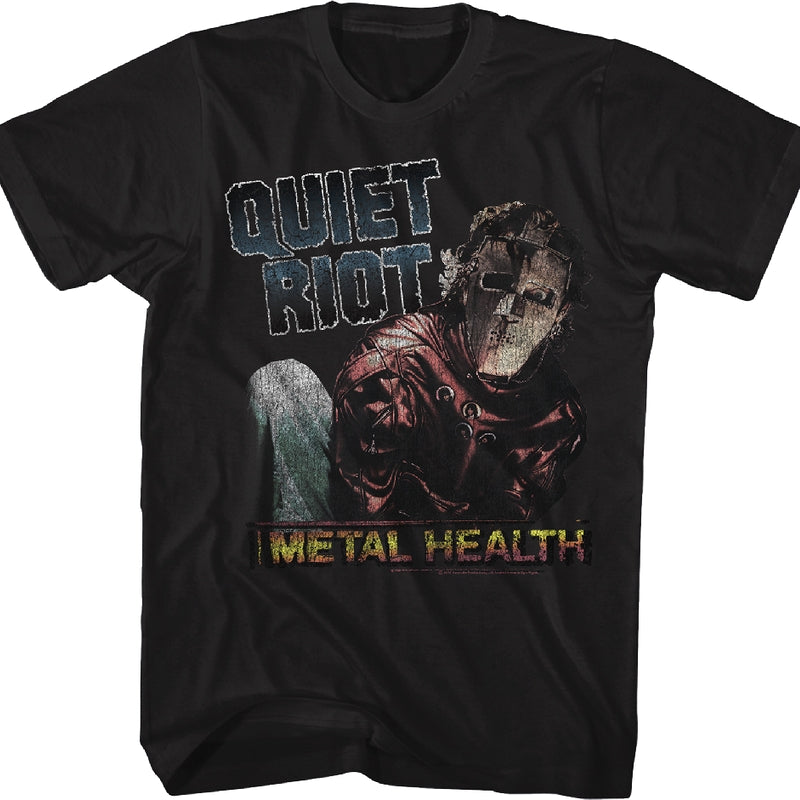Distressed Metal Health Quiet Riot T-Shirt