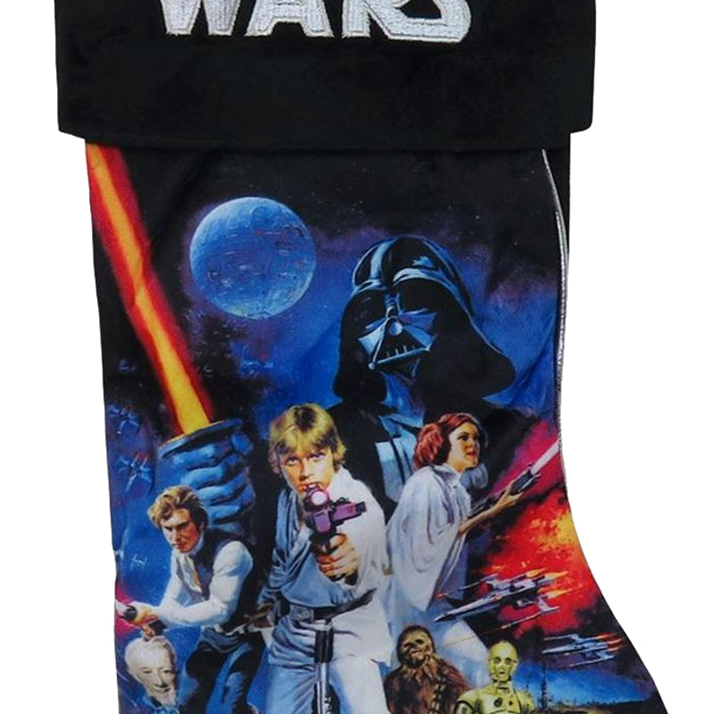 Episode IV Light-Up Star Wars Christmas Stocking