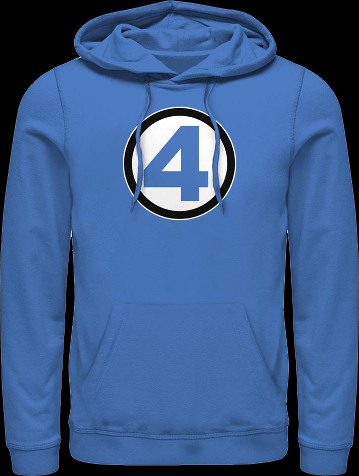 Fantastic Four Logo Marvel Comics Hoodie